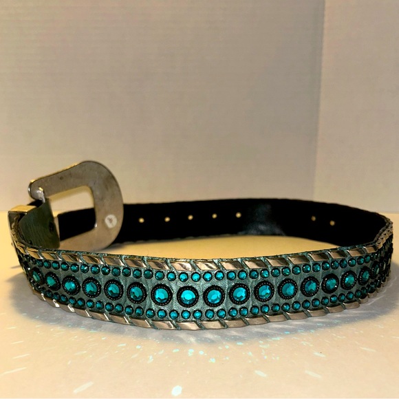 Kippys | Accessories | Kippys Blue Swarovski Iconic Western Cowboy ...